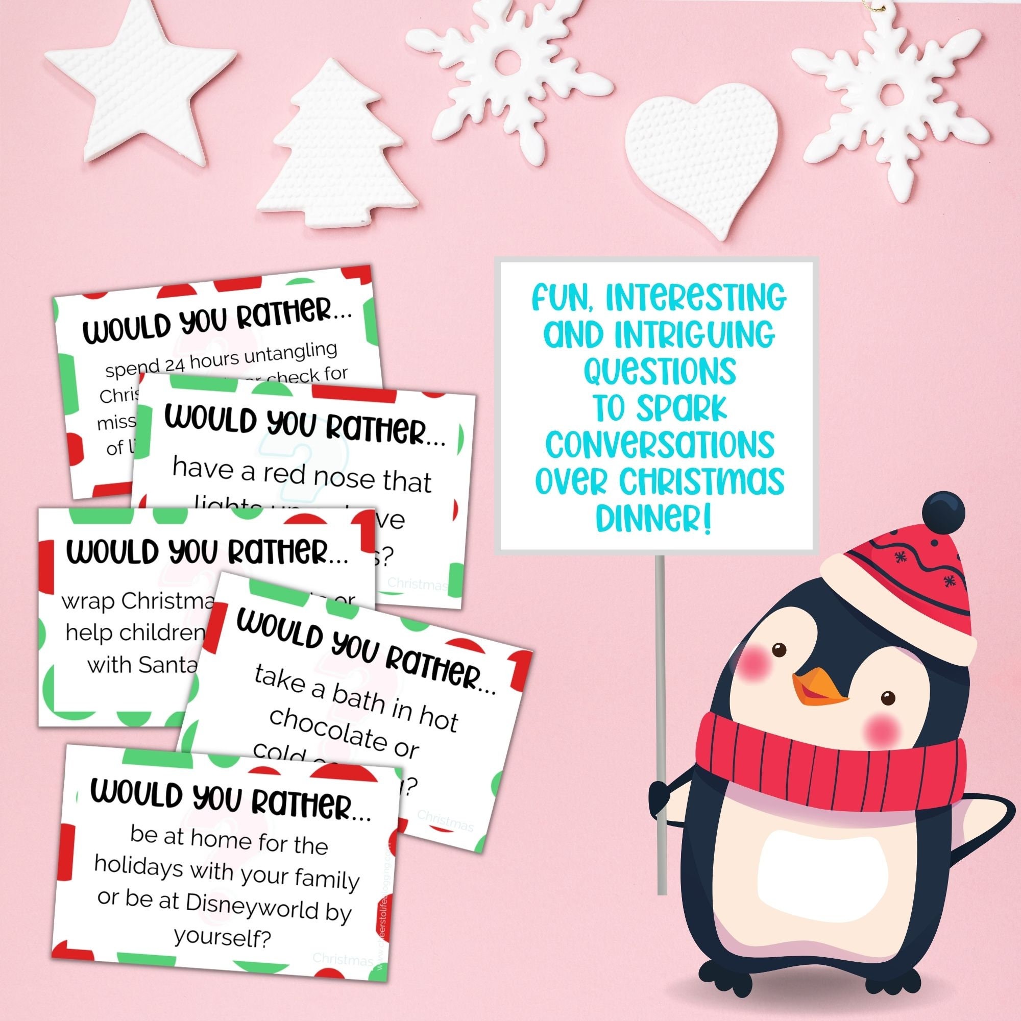 Christmas Would You Rather | Printable Christmas Activity for Kids ...
