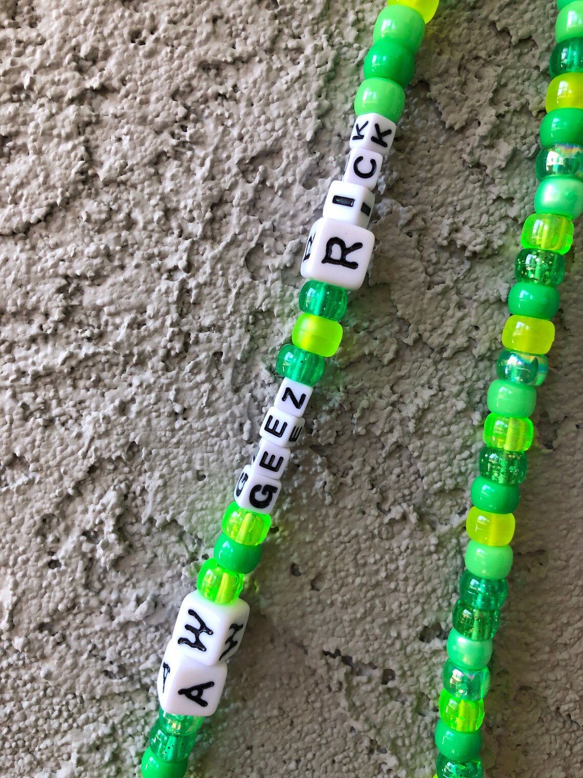 Rave Perler Necklace - Etsy