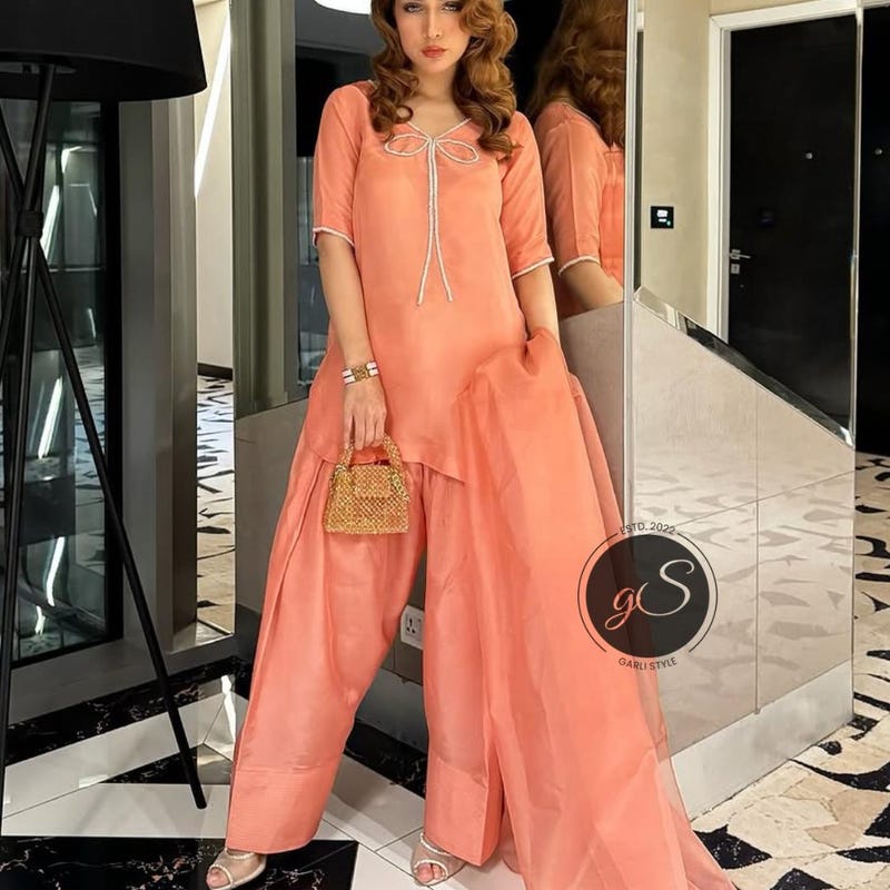 Punjabi Farsi Salwar Suit - Etsy