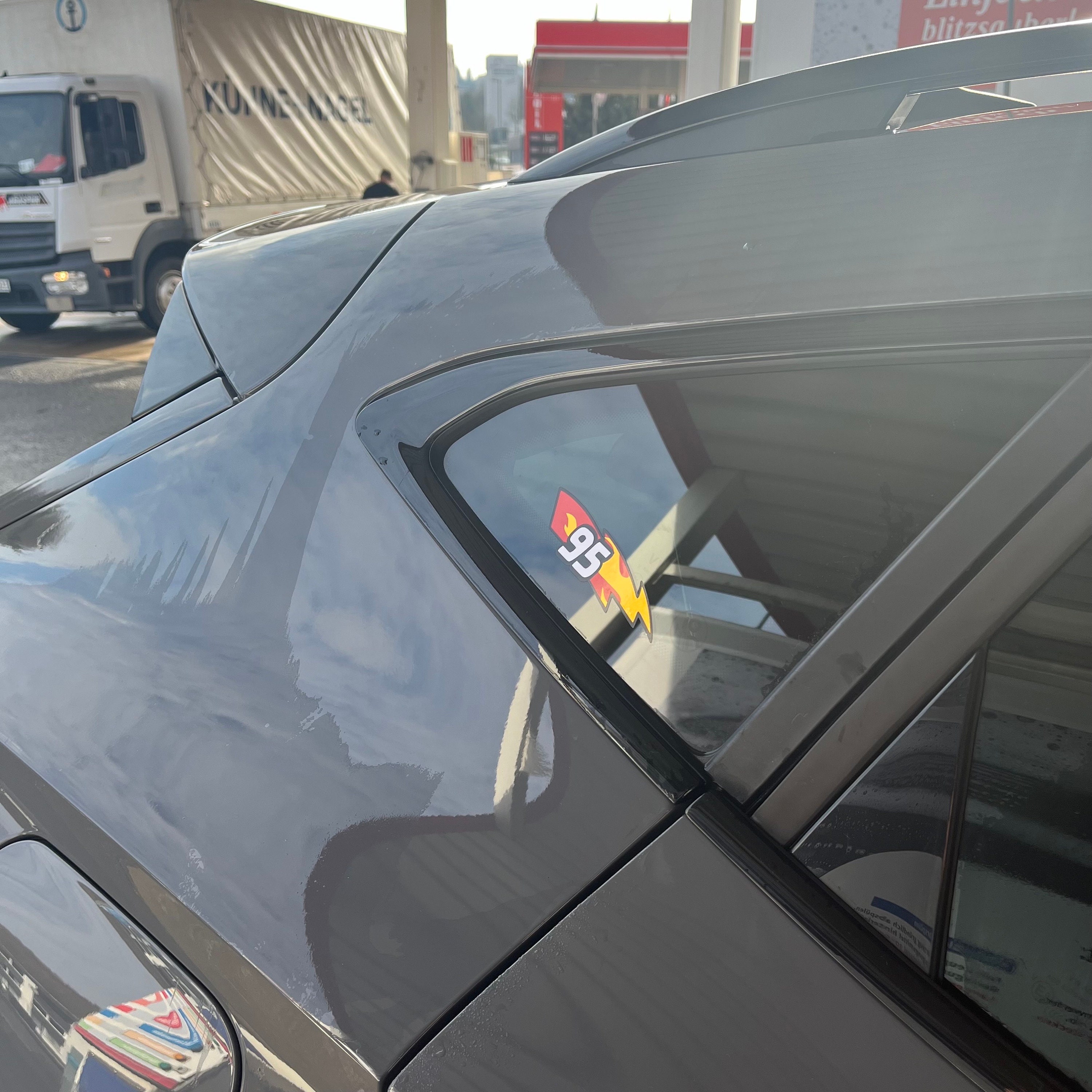 Cars Sticker Lightning Mcqueen / Car Sticker / 95 / Lightning 2x - Etsy