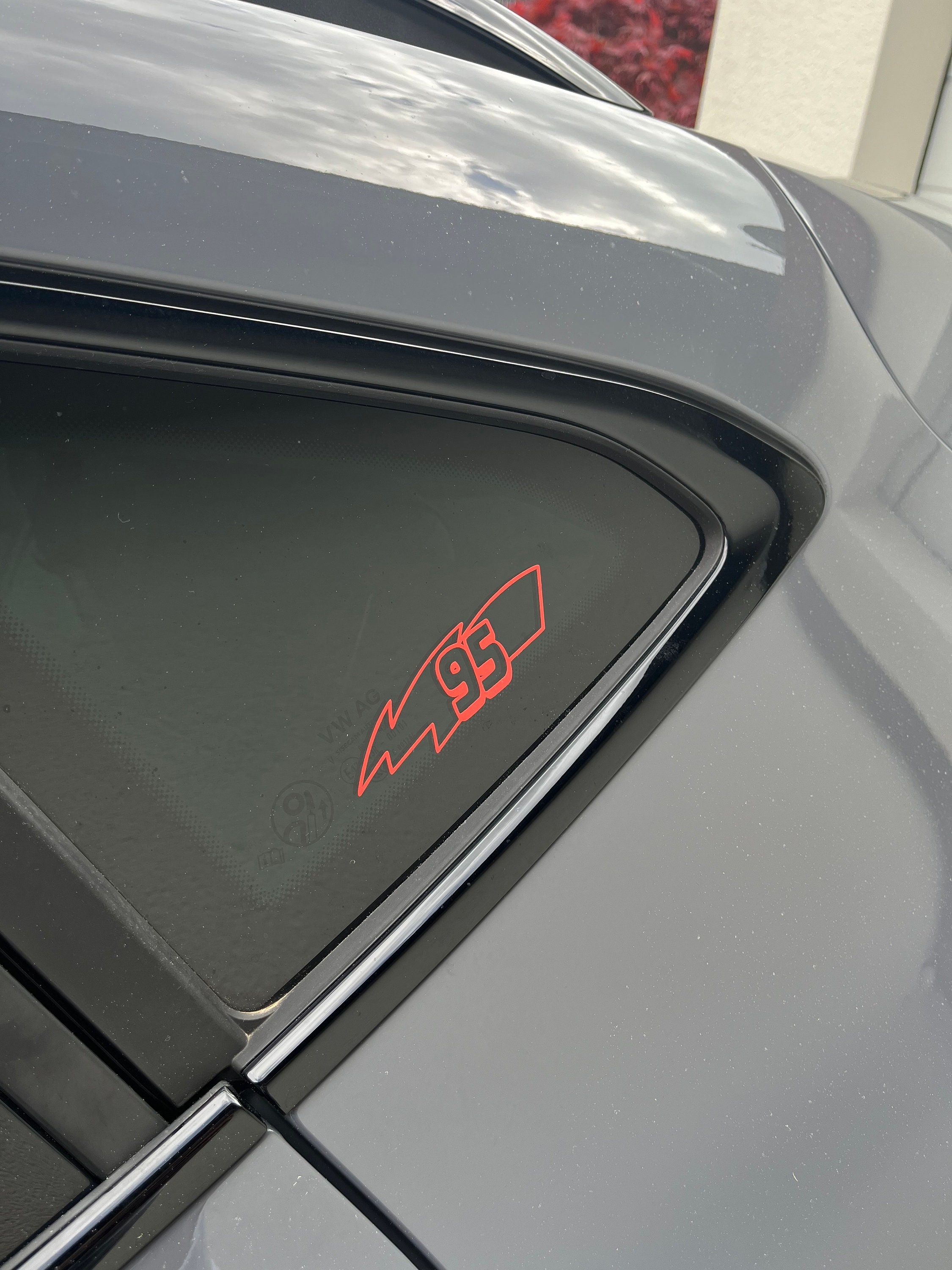 Sticker Cars Lightning Mcqueen / Car Sticker / 95 Outline / Lightning ...