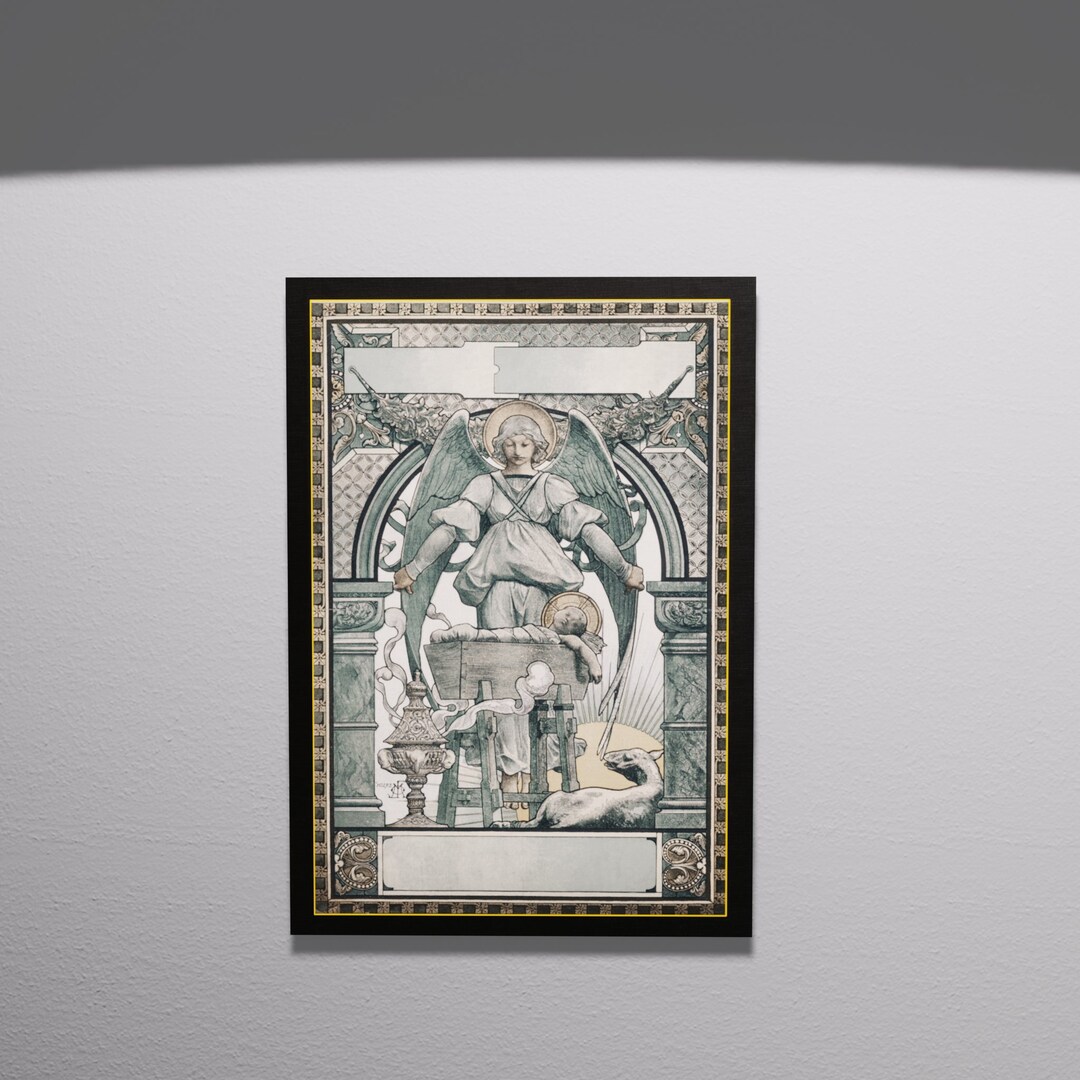 Harper's Bazaar Christmas (1889) - by Luc-olivier Merson - Etsy
