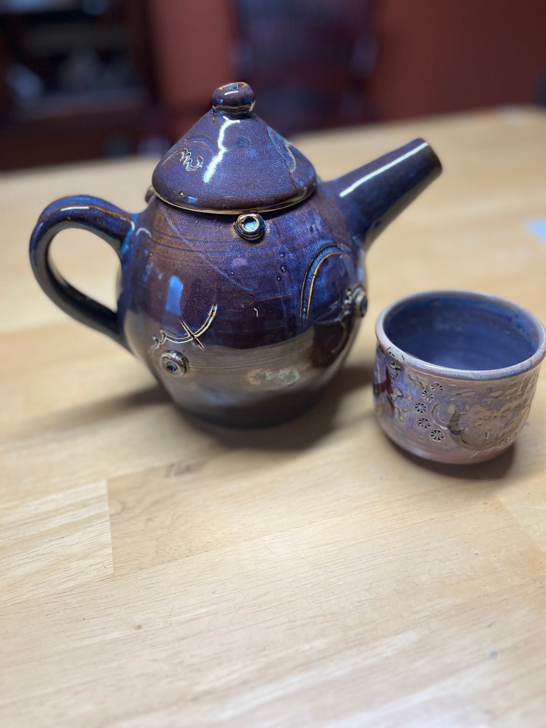 Whimsical Wonder Teapot 5.5x7.5 - Etsy