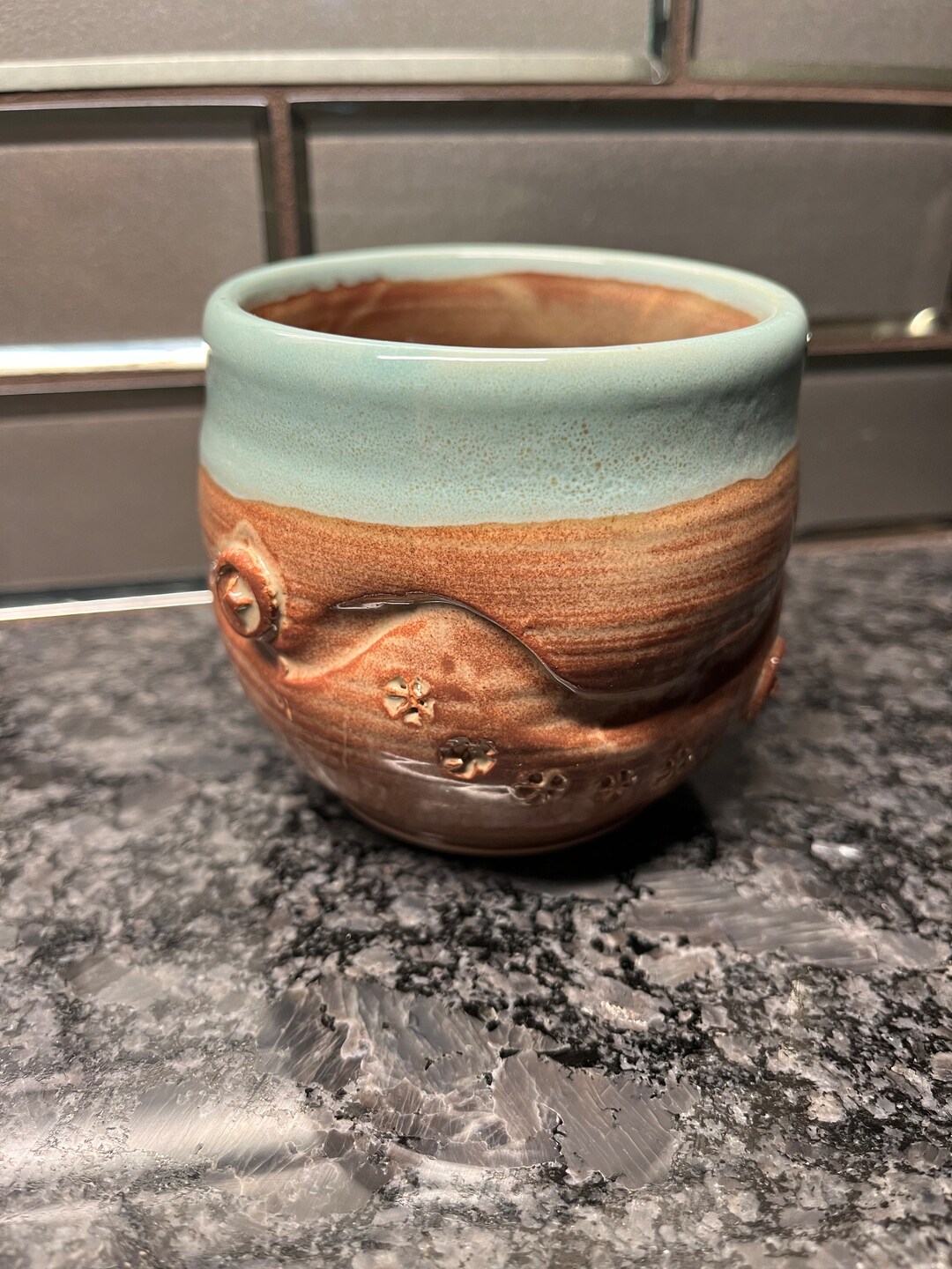 Mushroom Trail Pottery Wine Cup. 3x3 - Etsy