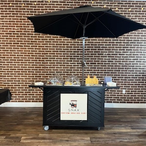 Mobile Event Cart for Catering Parties Wedding Food Collapsible ...