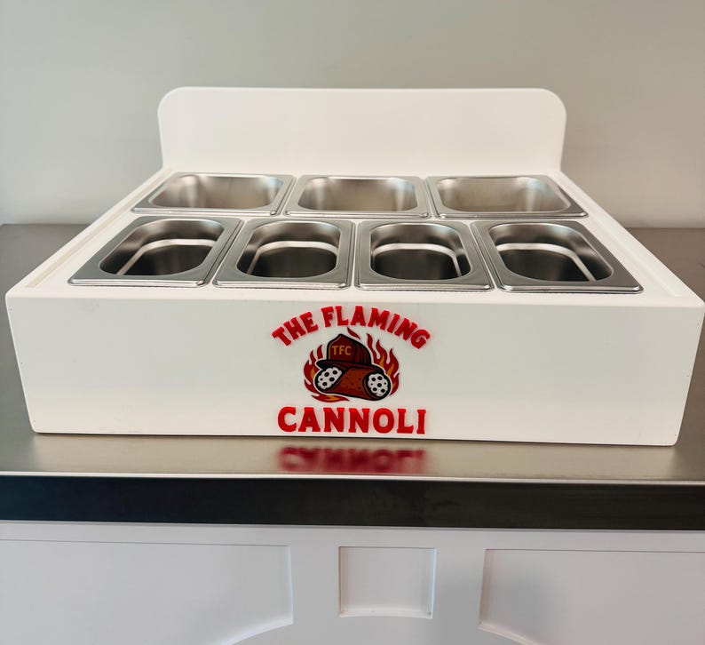 Portable Cannoli Boxes With Carrying Straps Lightweight Mobile Cannoli ...