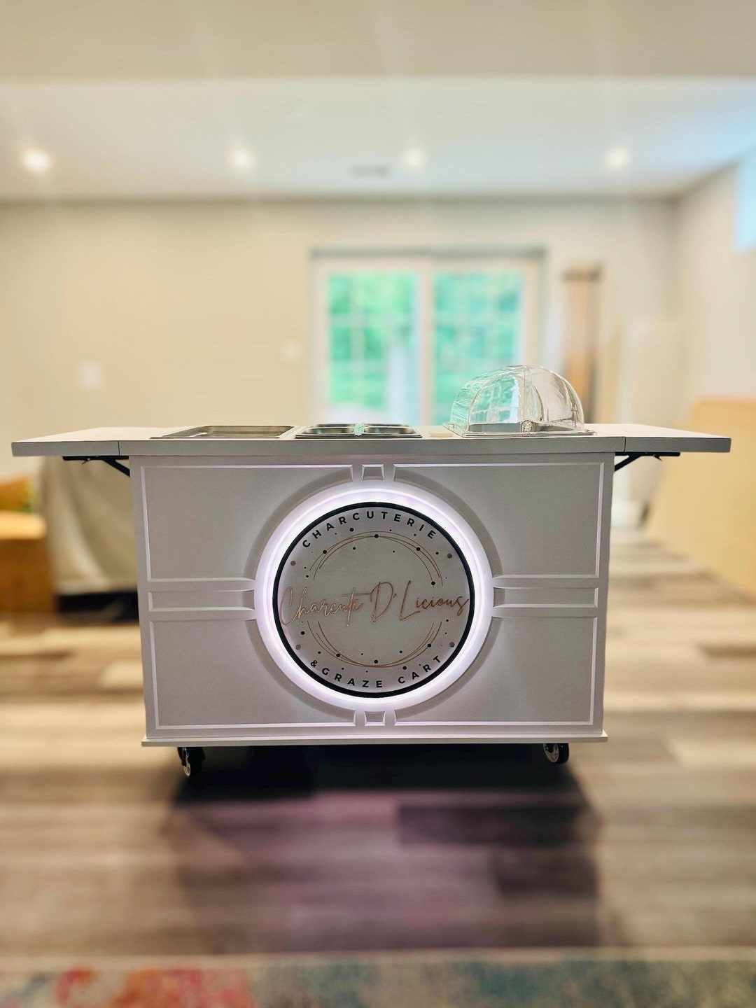 Mobile Event Cart for Catering Parties Wedding Food Collapsible ...