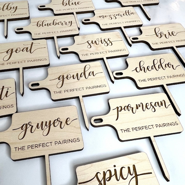 Cheese Markers - Etsy
