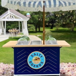 Mobile Event Cart for Catering Parties Wedding Food Collapsible ...