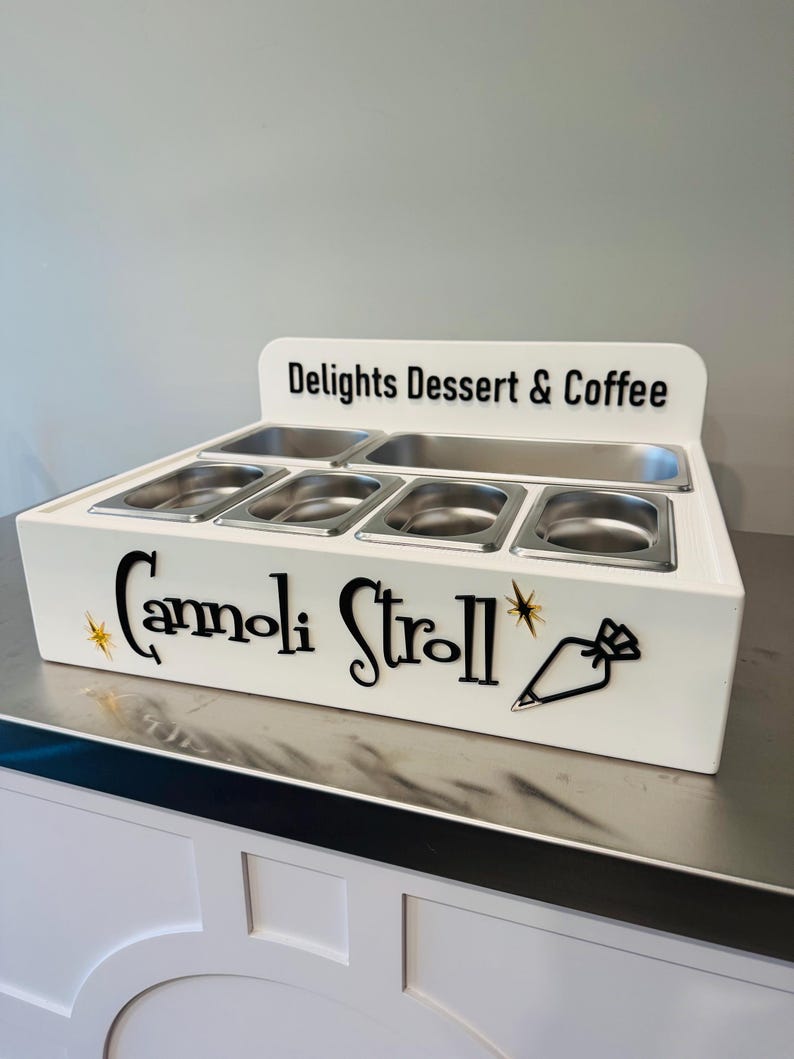 Portable Cannoli Boxes With Carrying Straps Lightweight Mobile Cannoli ...