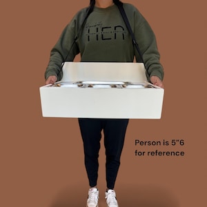 Portable Cannoli Boxes With Carrying Straps Lightweight Mobile Cannoli ...