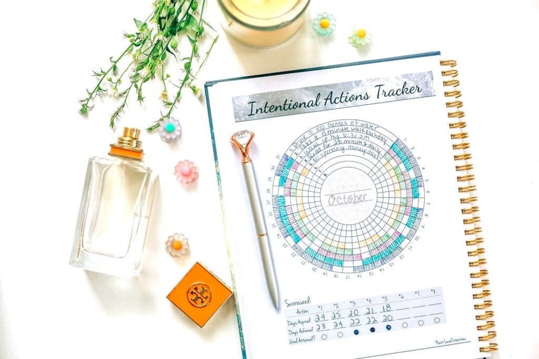 Habit Tracker Goal Setting Journal Undated Goal Journal Life Planner ...