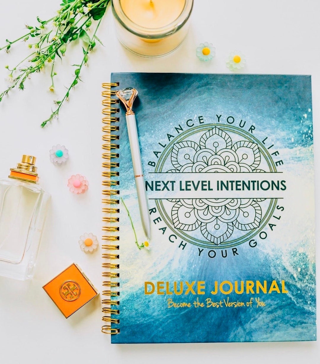 Goal Setting Journal Goal Planner Habit Tracker Journal Goals Tracker ...