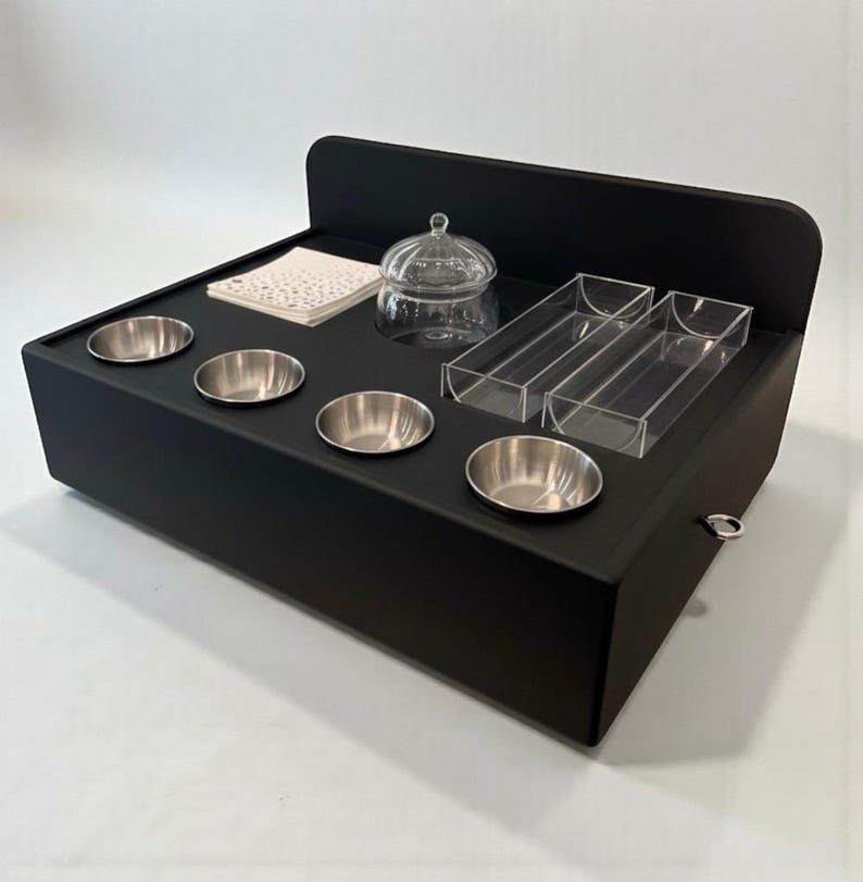 Luxury Caviar Display Box With Carrying Harness Portable Lightweight ...