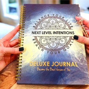 Goal Setting Journal Goal Planner Habit Tracker Journal Goals Tracker ...