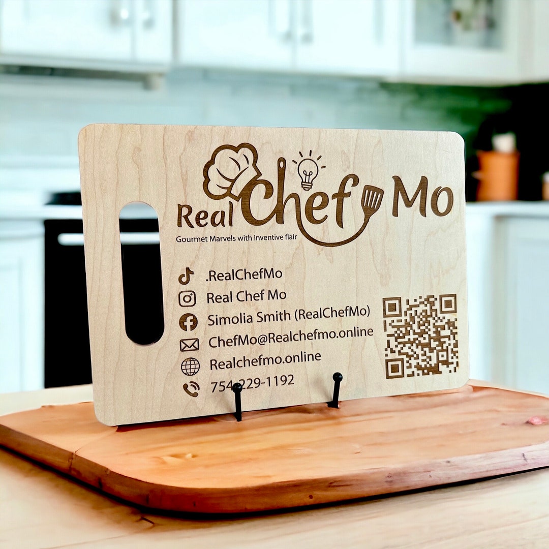 Personalized Business Sign for Chef Marketing Sign Catering Company ...
