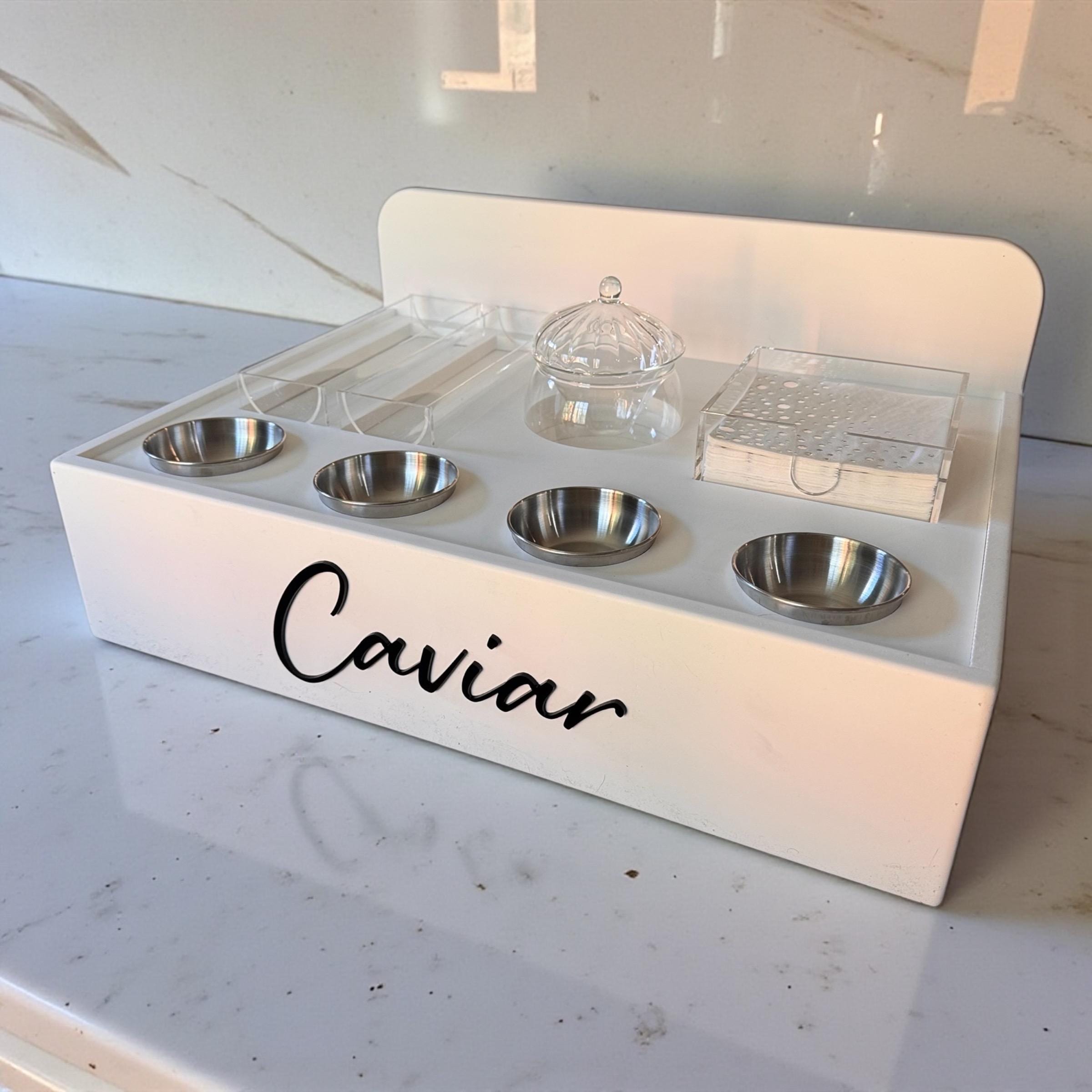 Luxury Caviar Display Box With Carrying Harness Portable Lightweight ...