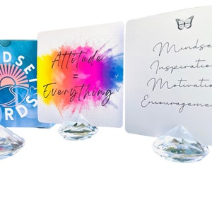 50 Positive Daily Affirmation Card Deck Inspirational Daily Mindset ...