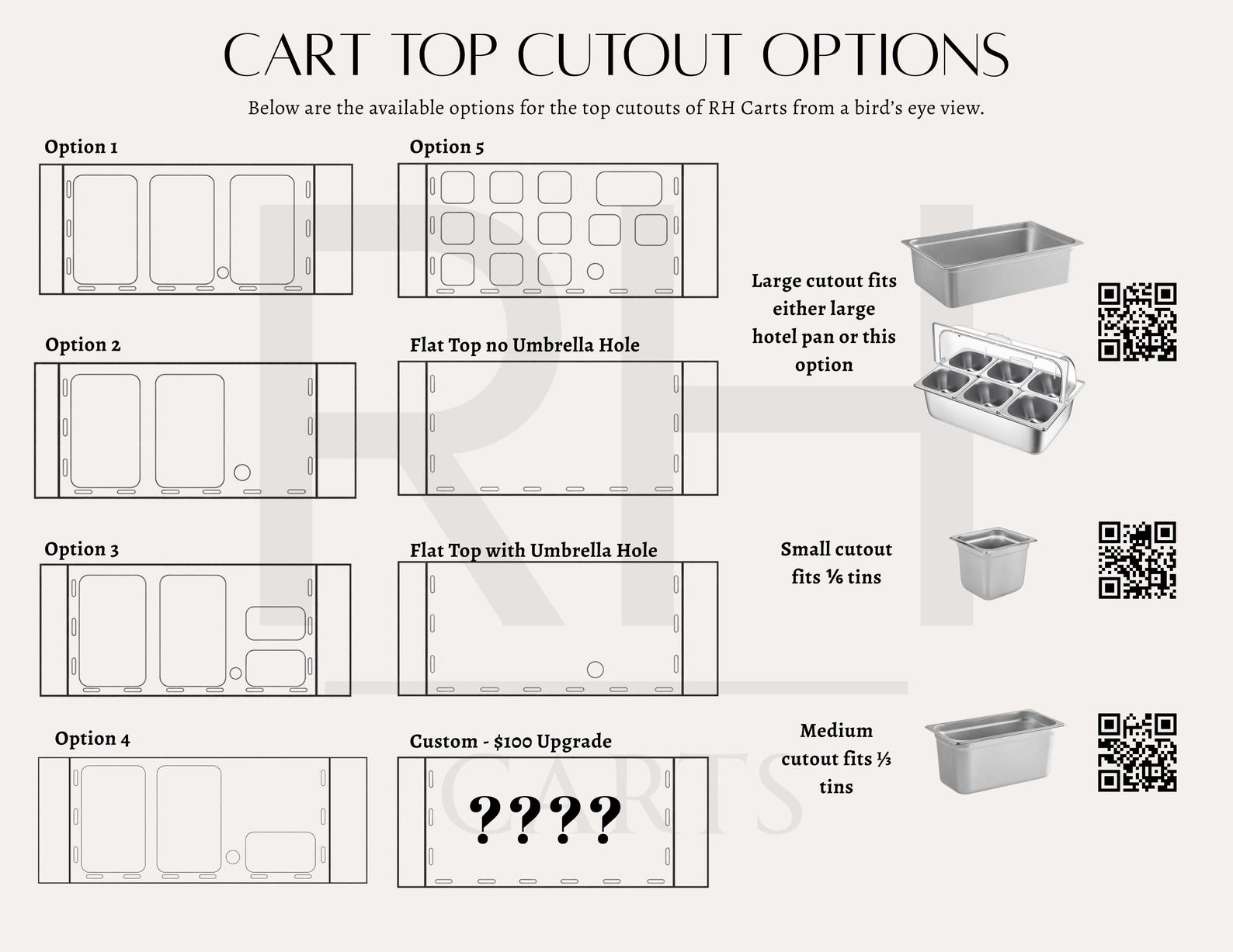 Additional Charcuterie Cart Top Purchase Extra Top for Cart Additional ...