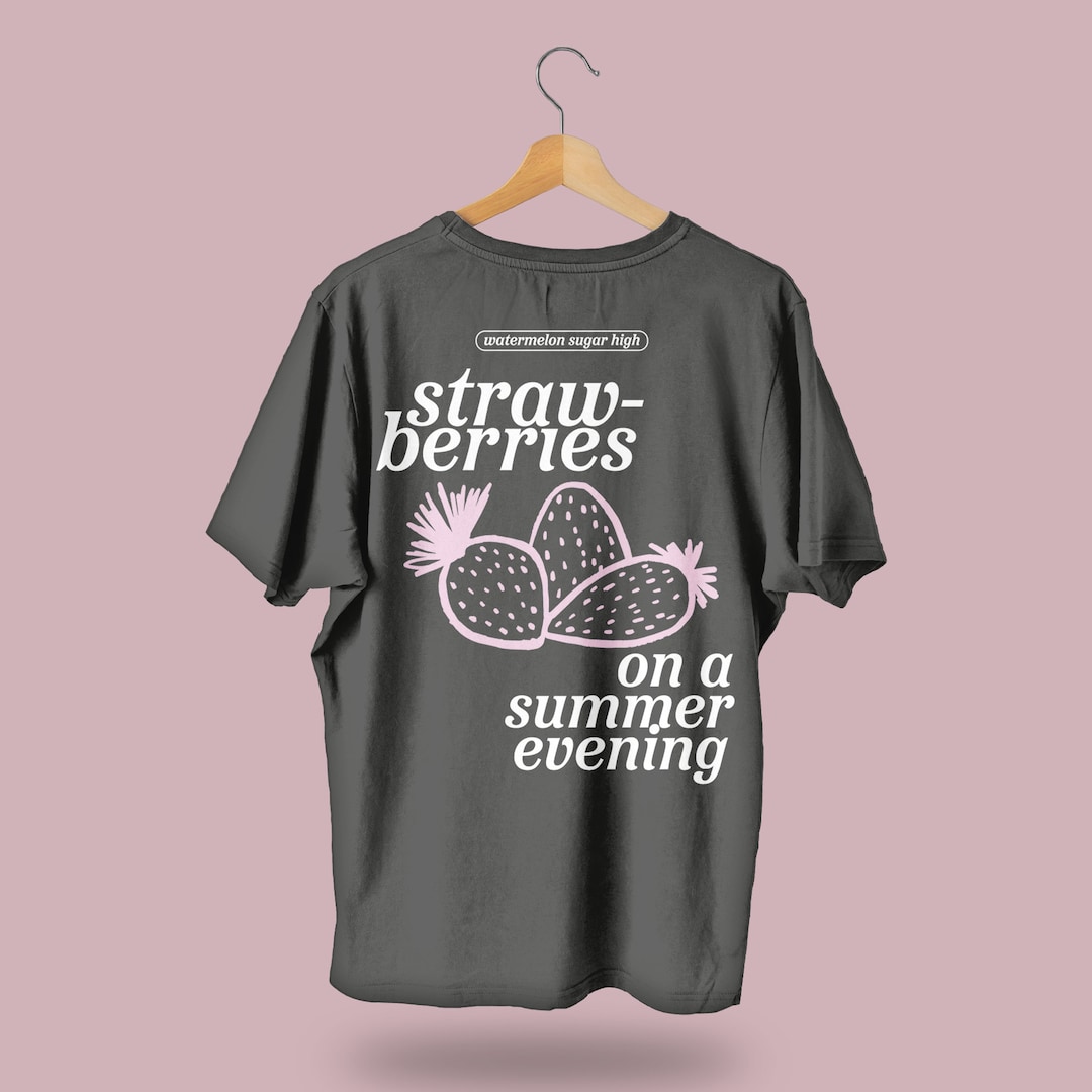 Harry Styles Watermelon Sugar T Shirt Merch Lyrics T Shirt Matty Healy ...