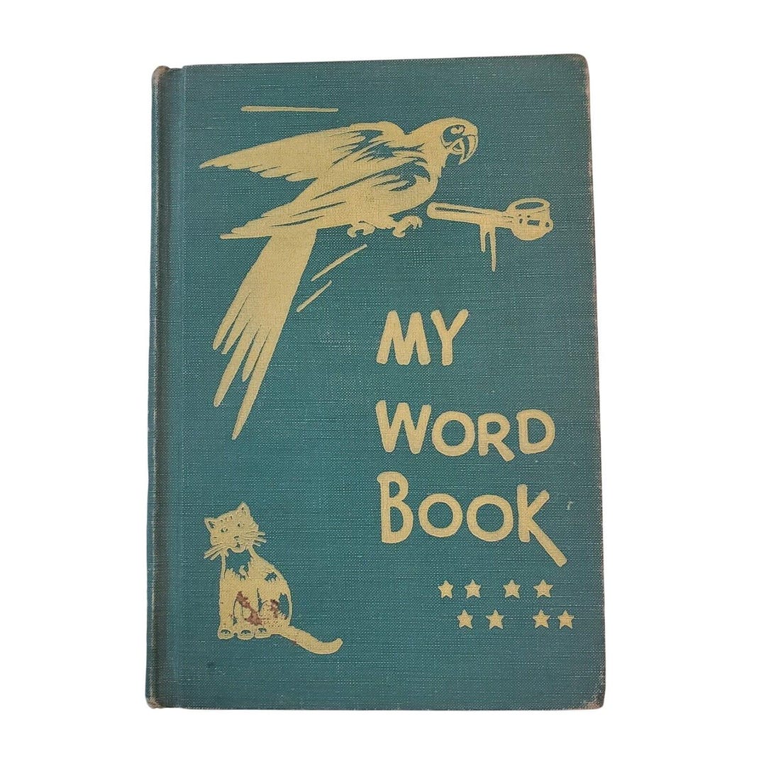 Vintage -my Word Book -breed and Seale (1950) -hardback - Etsy