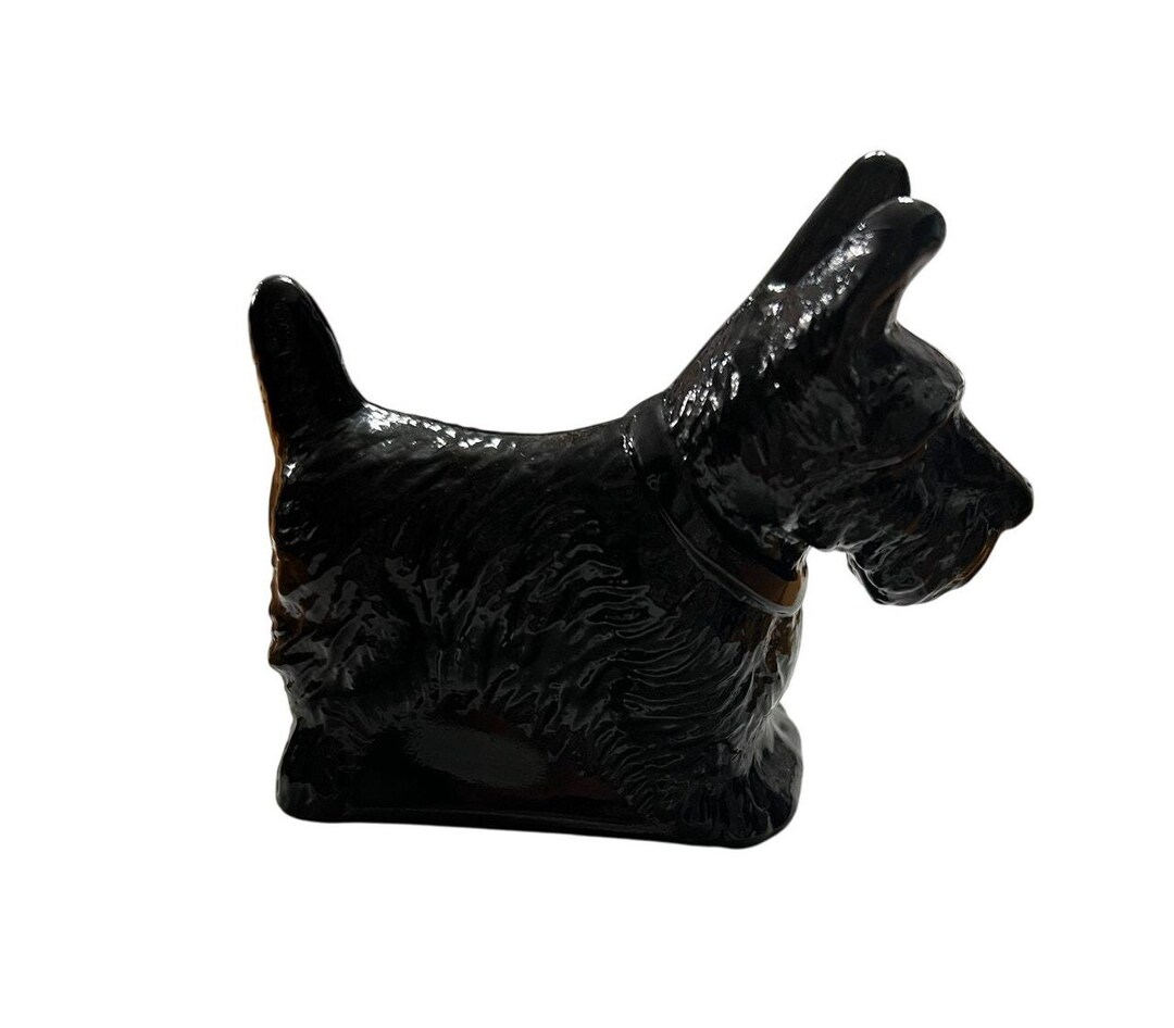 Vintage Mosser Black Carnival Glass Westie, Scottie, Terrier Dog - Etsy