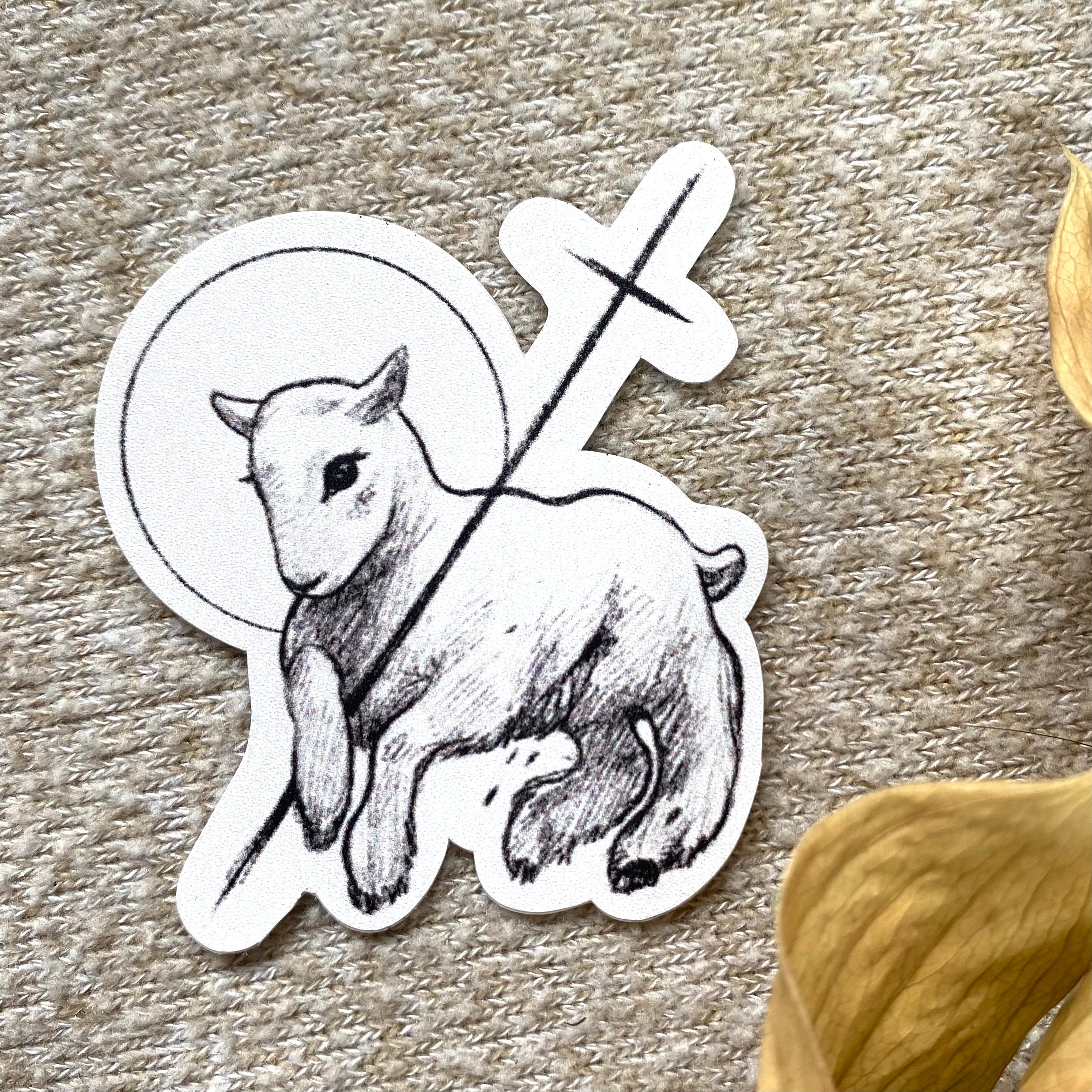 Lamb of God Sticker - Catholic Sticker - Confirmation First Communion ...
