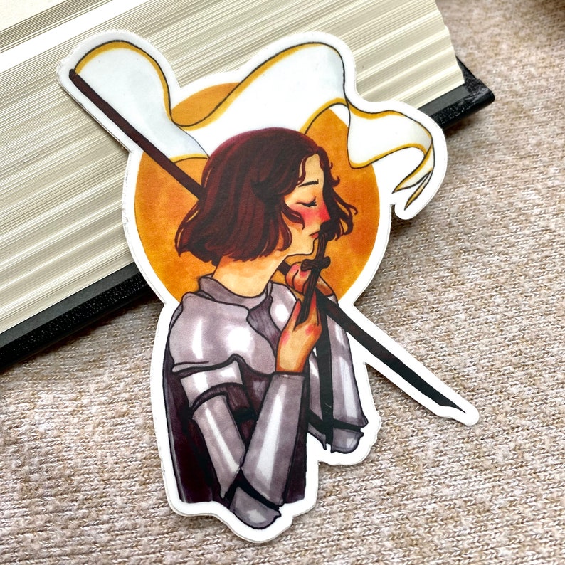 St Joan of Arc Sticker - Catholic Sticker - Confirmation Gift - Etsy