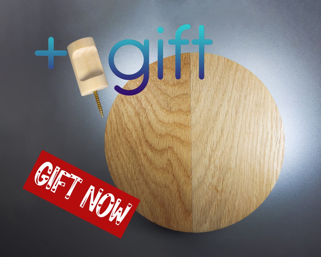 Wood Semicircle Couple Knob Half Moon Cabinet Door Handle, Drawer Pull ...