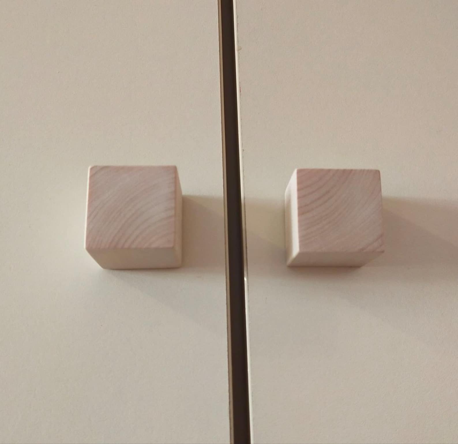 Wooden Square Cabinet Handle, Square Door Knob, Hardware, Desk ...