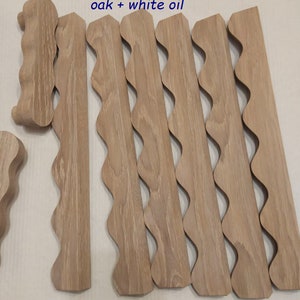 Wavy Wooden Cabinet Door Handle: Modern Drawer Pull - Etsy