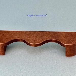 Wooden Wavy Handle - Fast USA Shipping - for Cabinet Door Drawer ...