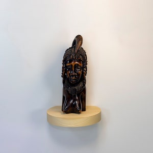 Wall Decor. Segment, Semicircle Wood Wall Shelf. Floating Shelf, Small ...