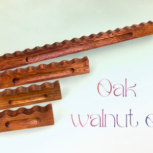 Wooden Wavy Handles for Wardrobe screws. Door, Cabinet, Desk, Dresser ...