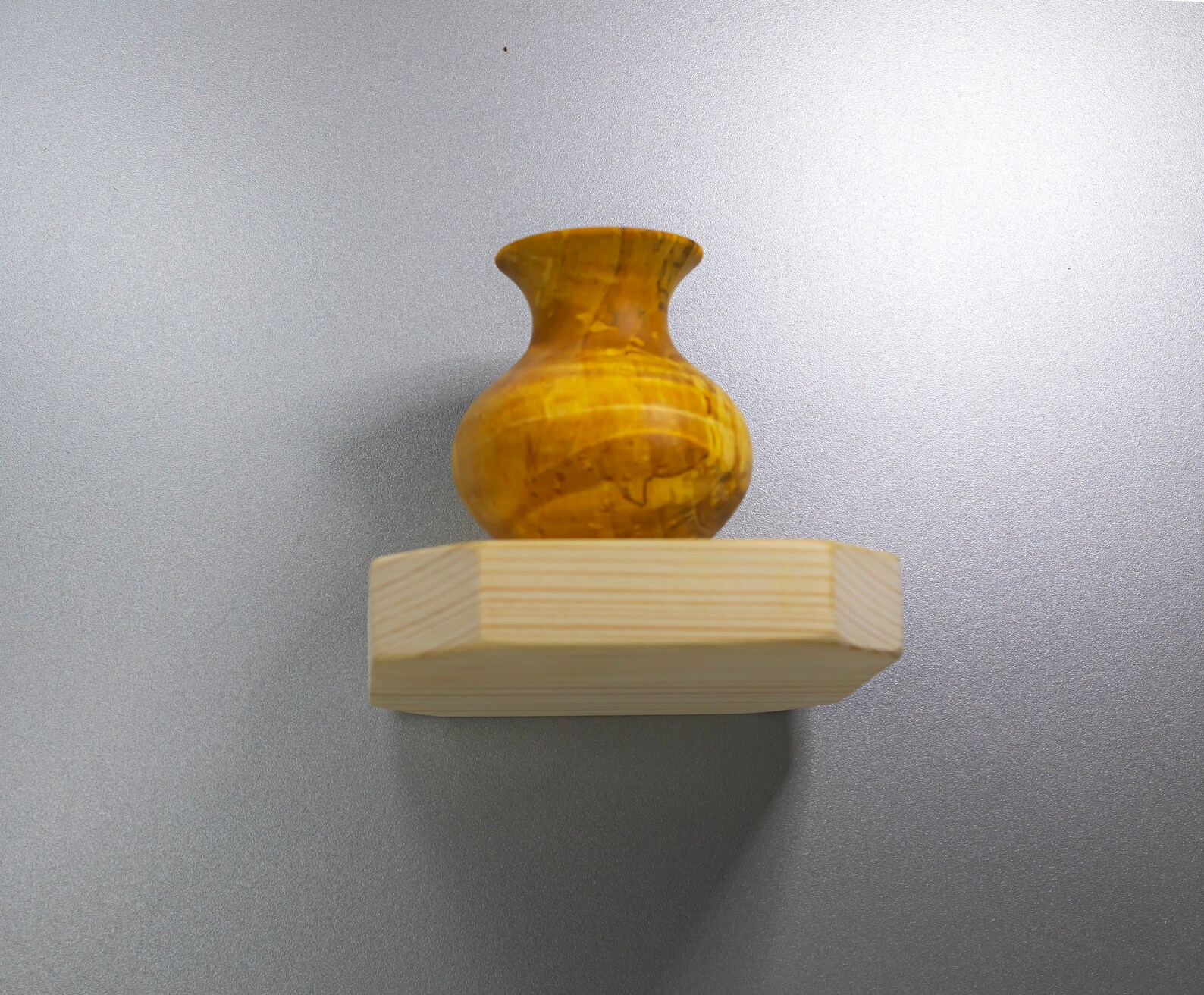 Octagon Wood Shelf Wall Décor Floating Shelf Small Shelf - Etsy