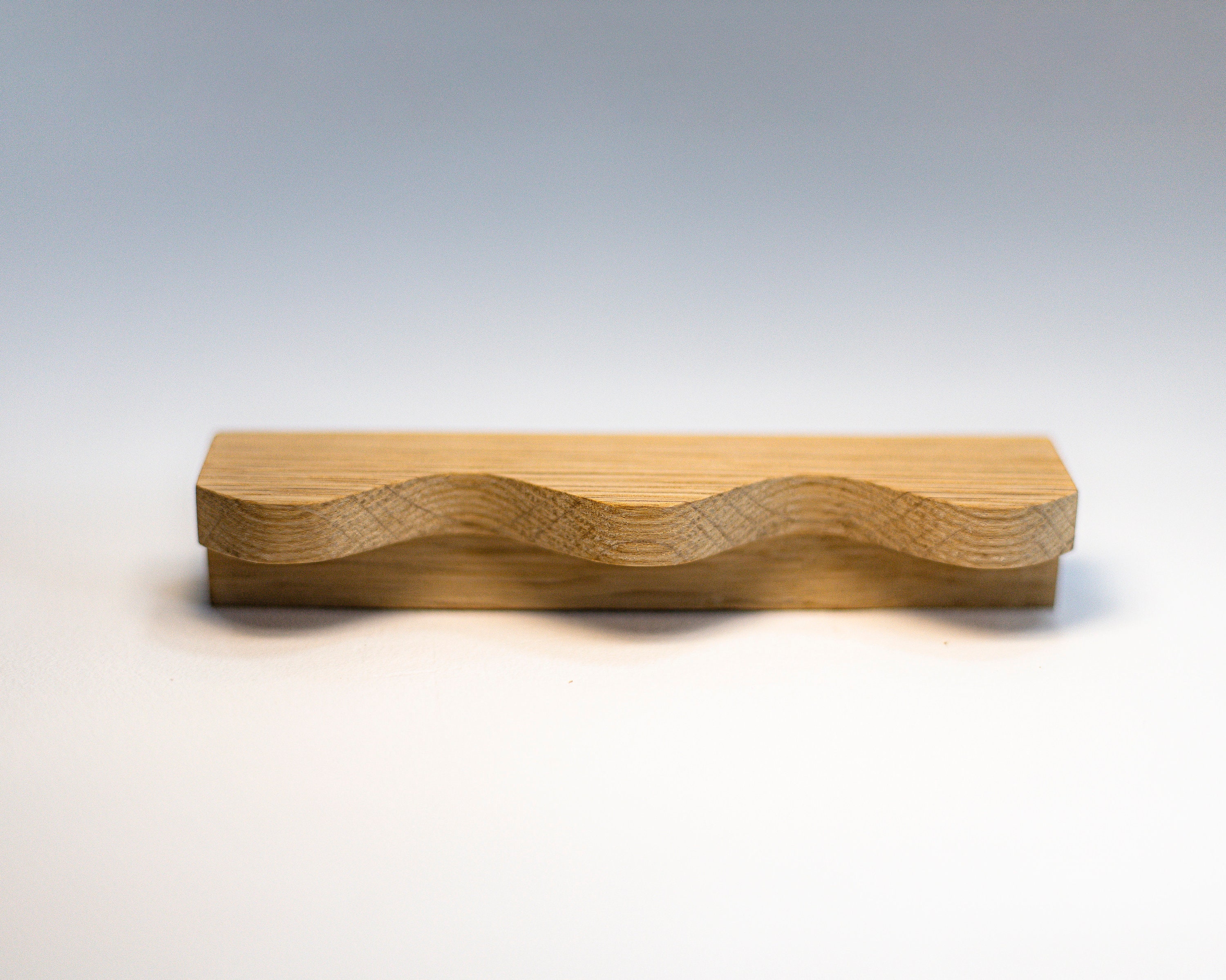 Wooden Wavy Handle With Bushings and Bolts for Home Furniture, Doors ...
