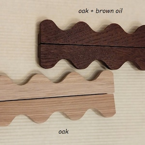 Wooden Wavy Handle - Fast USA Shipping - for Cabinet Door Drawer ...