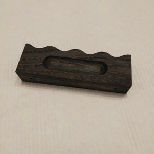 Wooden Wavy Handles for Cabinet Door Drawers. Desk, Dresser, Closet ...