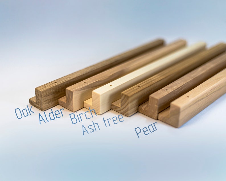 Wood Door Long Knob With Threaded Bushings and Screws. Kitchen Drawer ...