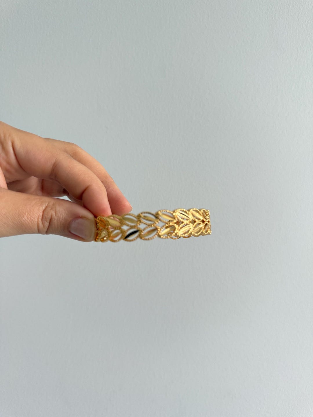 Sabala Cuff Leaf Bracelet - Etsy