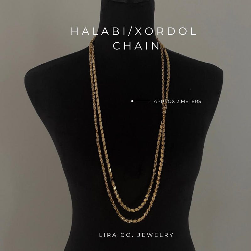 Gold Halabi - Etsy
