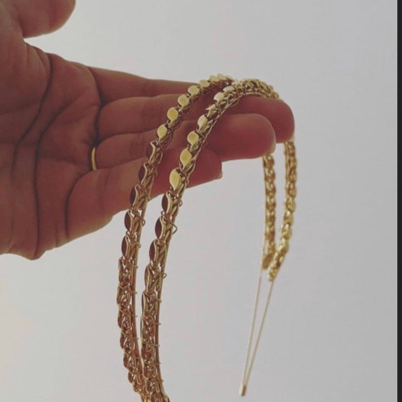 Chain Headband - Etsy