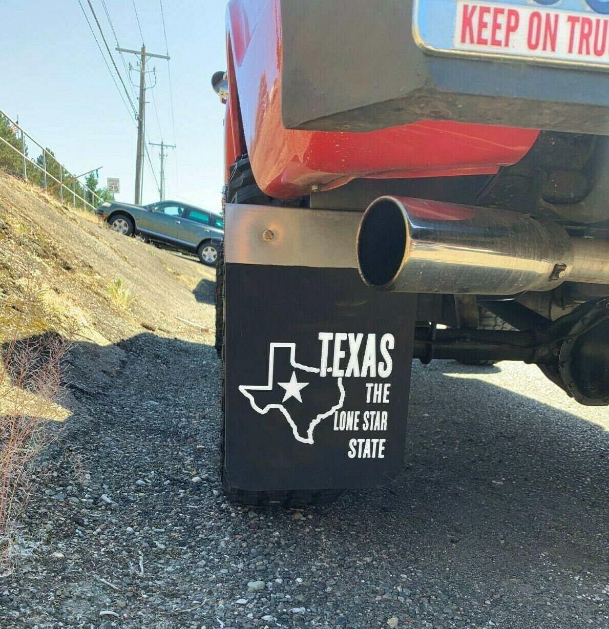 Texas State Vintage Mud Flaps (1 - Pair) 12" Wide X 18" Long X 3/8 ...