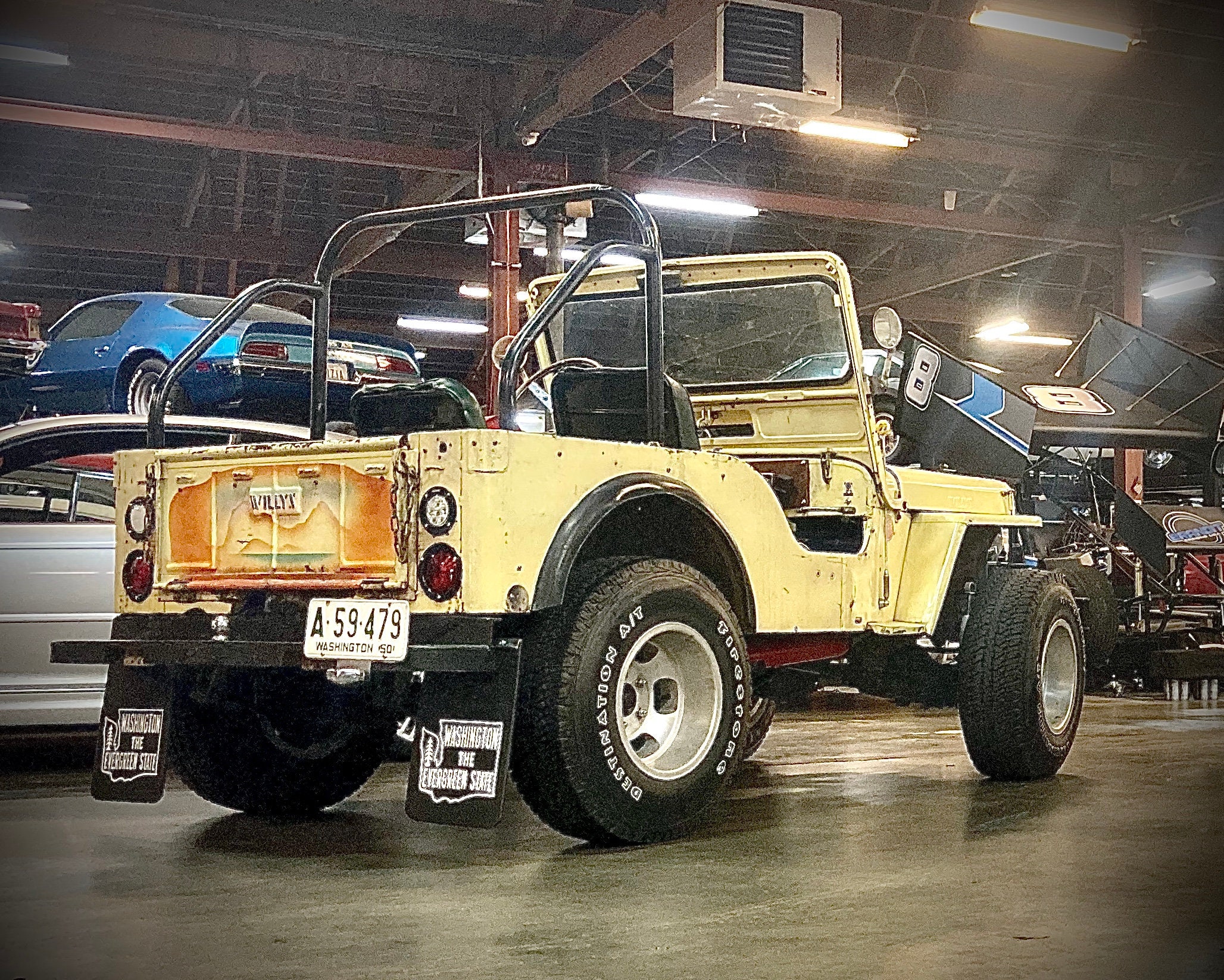 Washington State Vintage Mud Flaps (1 - Pair) 12" Wide X 18" Long X 3/8 ...