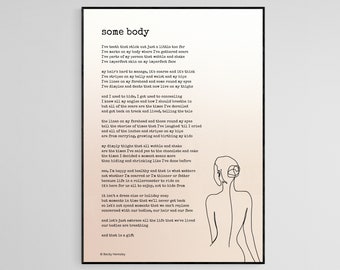 Like a Girl Original Poetry Print A4 digital Download by Becky Hemsley ...