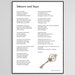 Embers and Keys - Original Poetry Print (A4 Digital Download) - Etsy