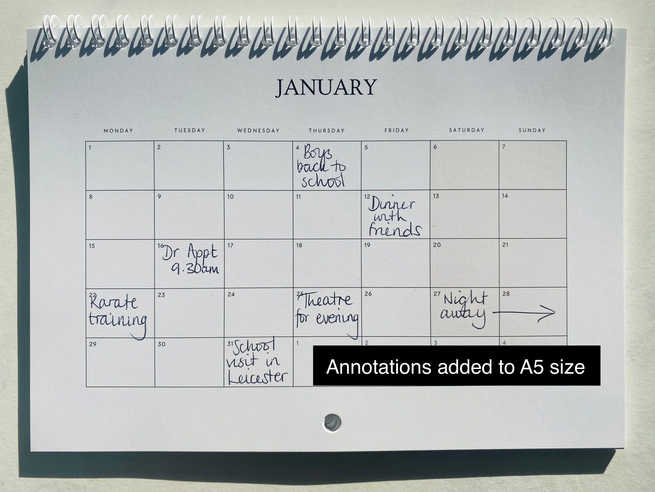 Poetry Calendar - Etsy UK