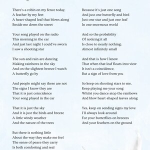 Signs Poem - Packs of Postcard Prints - Etsy