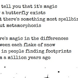 Magic - Original Poetry Print A4 (digital Download) - Etsy UK