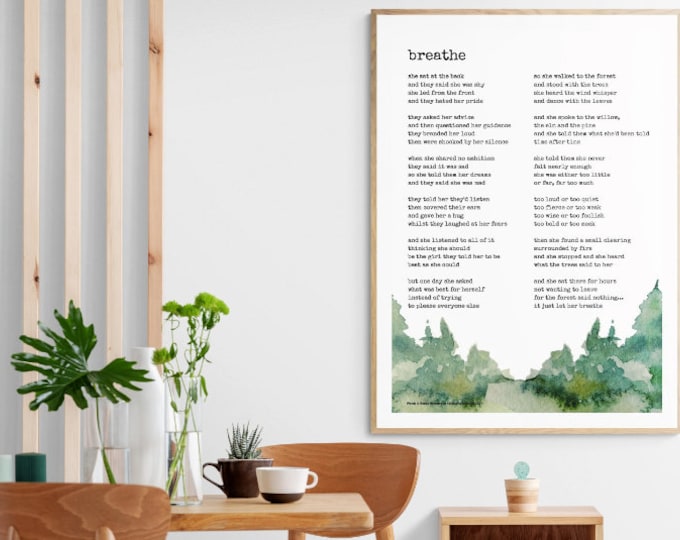 Veronica Shoffstall Love Poem Art Print After A While Poem Poster ...